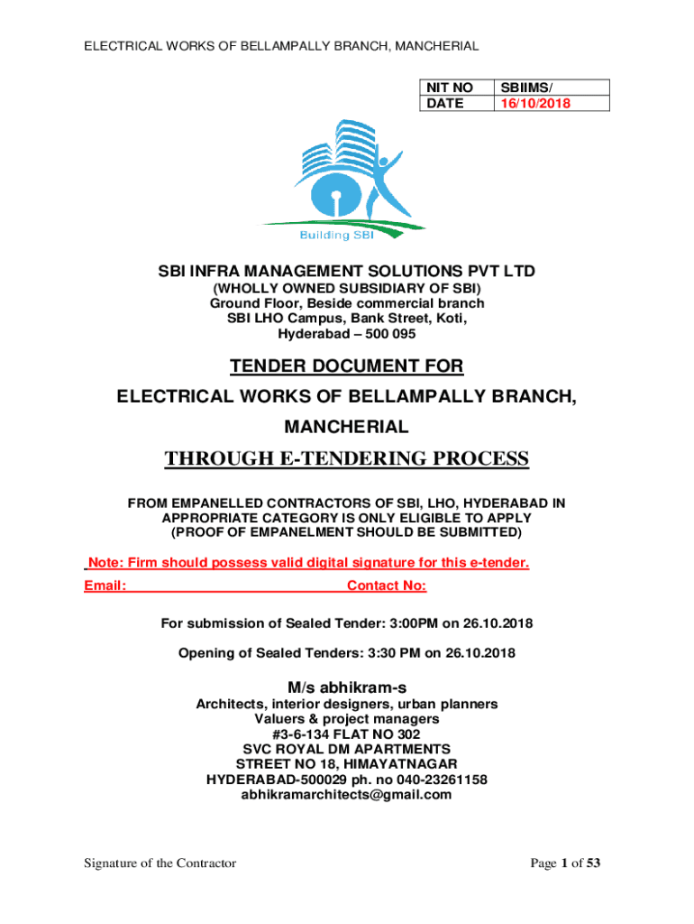 Fillable Online THROUGH E-TENDERING PROCESS - SBI Fax Email Print ...