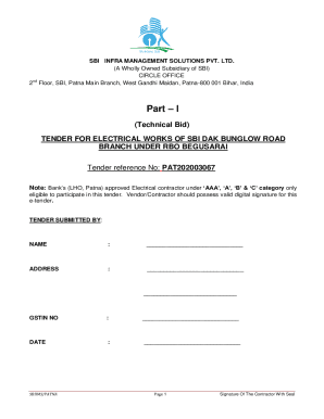Fillable Online (Technical Bid) Fax Email Print - pdfFiller