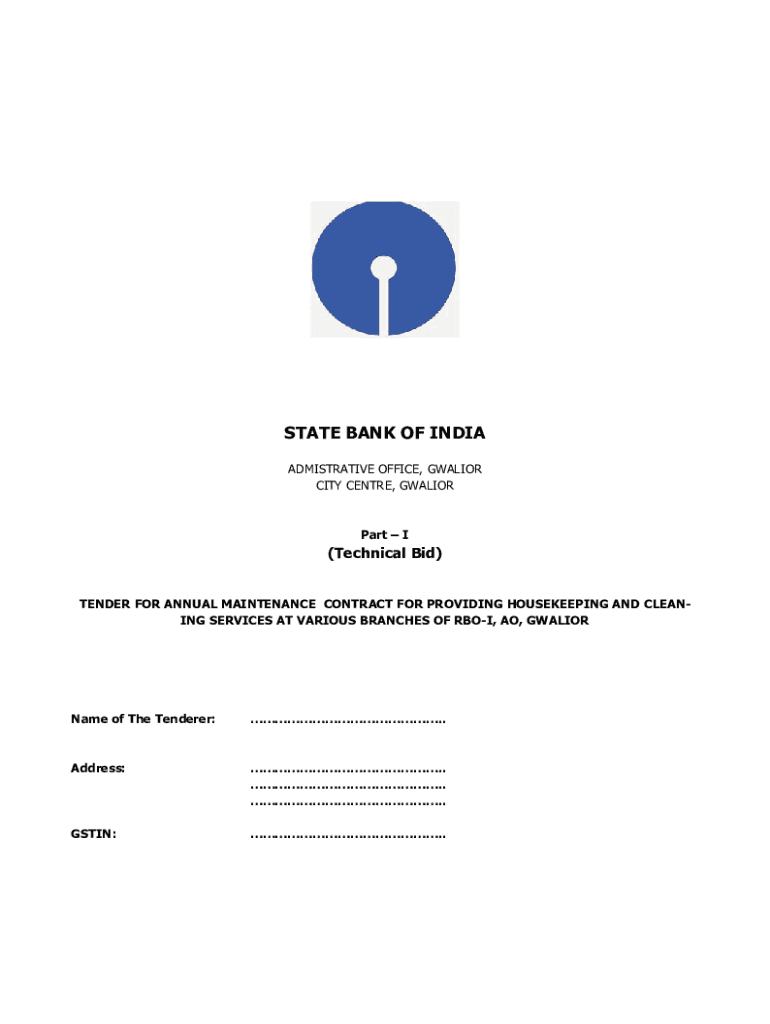 Fillable Online State Bank of India - Administrative Office Building ...