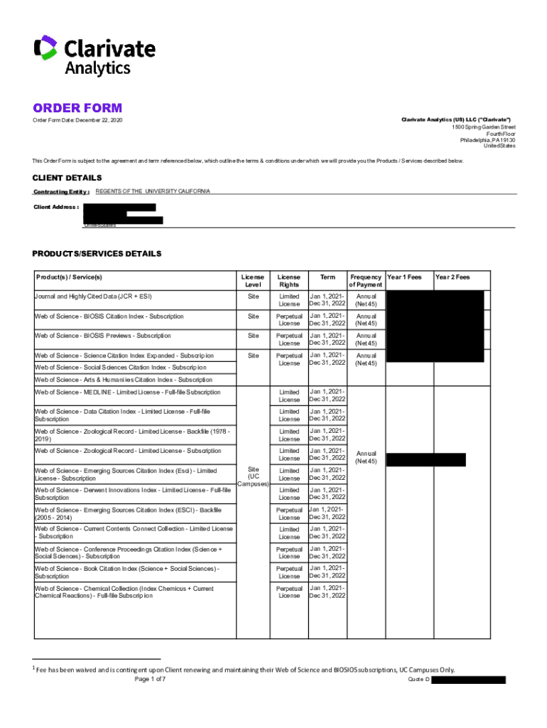 Fillable Online Clarivate Analytics and Micropatent W9 Forms Fax Email Print - pdfFiller