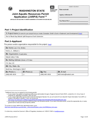 Fillable Online JARPA Form - One-Stop JARPA Resource Center Fax Email ...