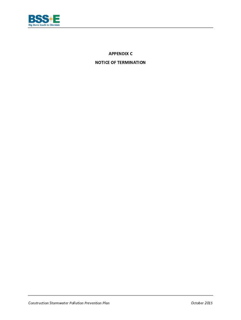 Fillable Online puc sd Appendix 13-C Stormwater Pollution Prevention ...