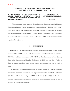 Fillable Online puc sd PUBLIC DOCUMENT - puc.sd.gov Fax Email Print ...