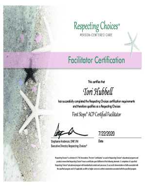 Fillable Online Design thinking certificate: Facilitator Certification Program at LUMA Fax Email ...