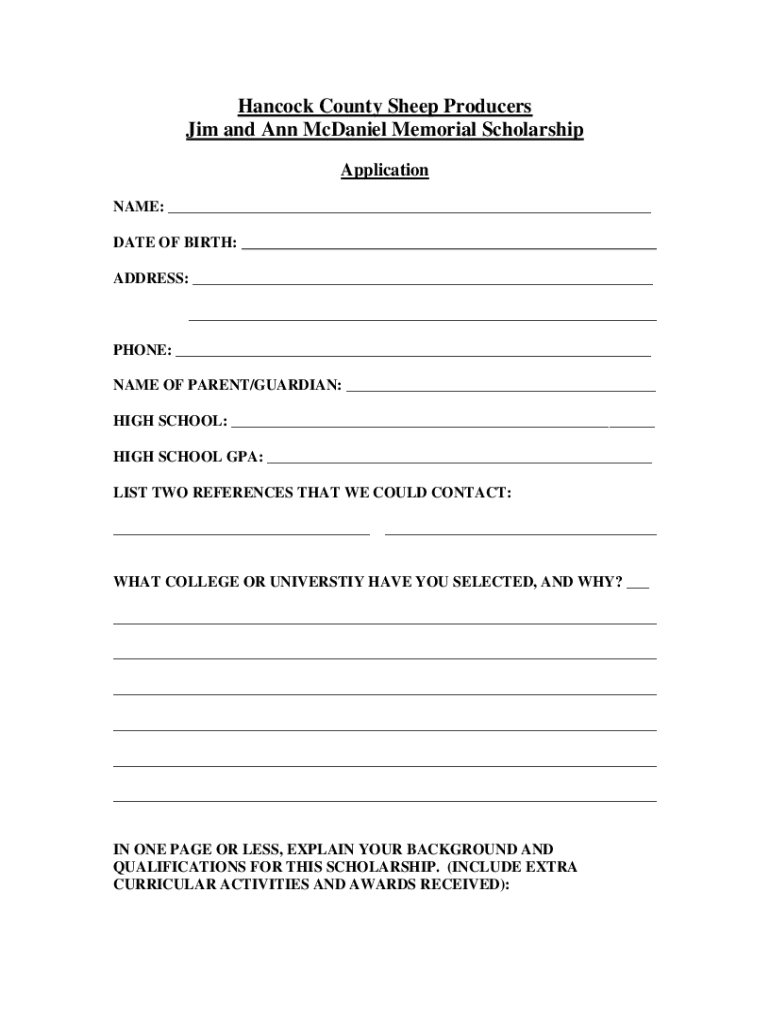 Fillable Online extension purdue 500 Graduating High School Seniors Recognized by Hancock ...