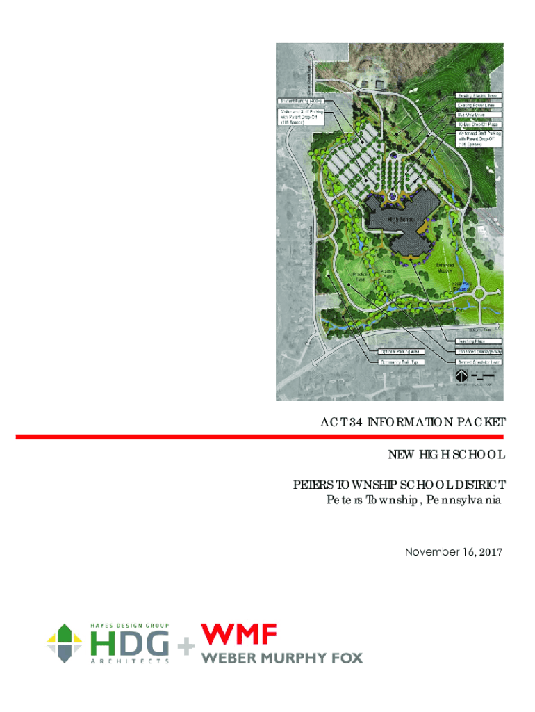 Fillable Online ACT 34 INFORMATION PACKET NEW HIGH SCHOOL PETERS ...