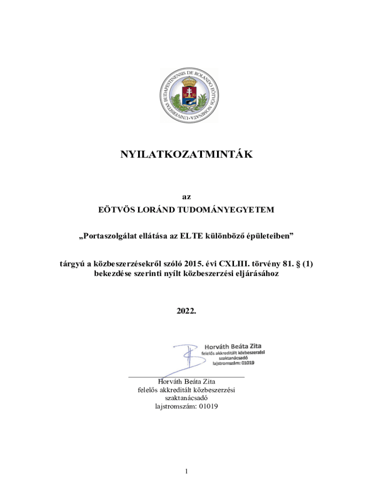 Fillable Online Etvs Lornd UniversityUniversity Info10 Bachelors in ...