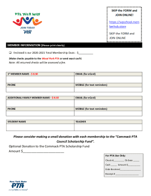 Fillable Online PTA Membership-Enrollment-Template Eng.docx - SKIP the ...