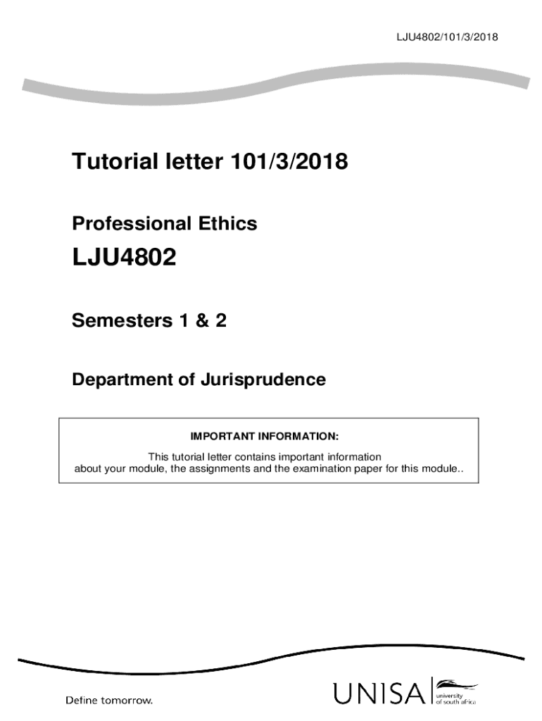 Fillable Online gimmenotes co LJU4802 Tutorial letter 10120173e.pdf ...