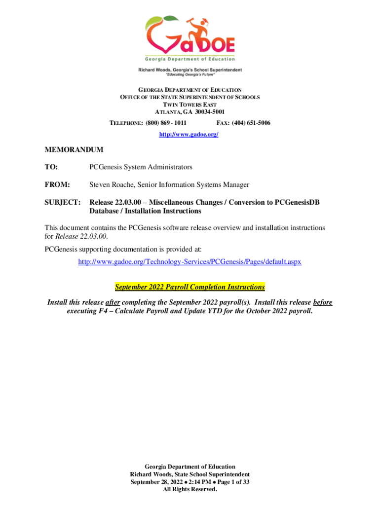 Fillable Online Georgia Department of EducationGeorgia.govGeorgia's ...