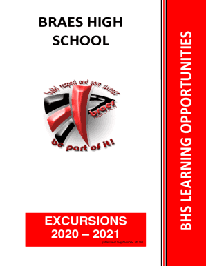 Fillable Online Braes High SchoolBraes High SchoolSecondary School ...