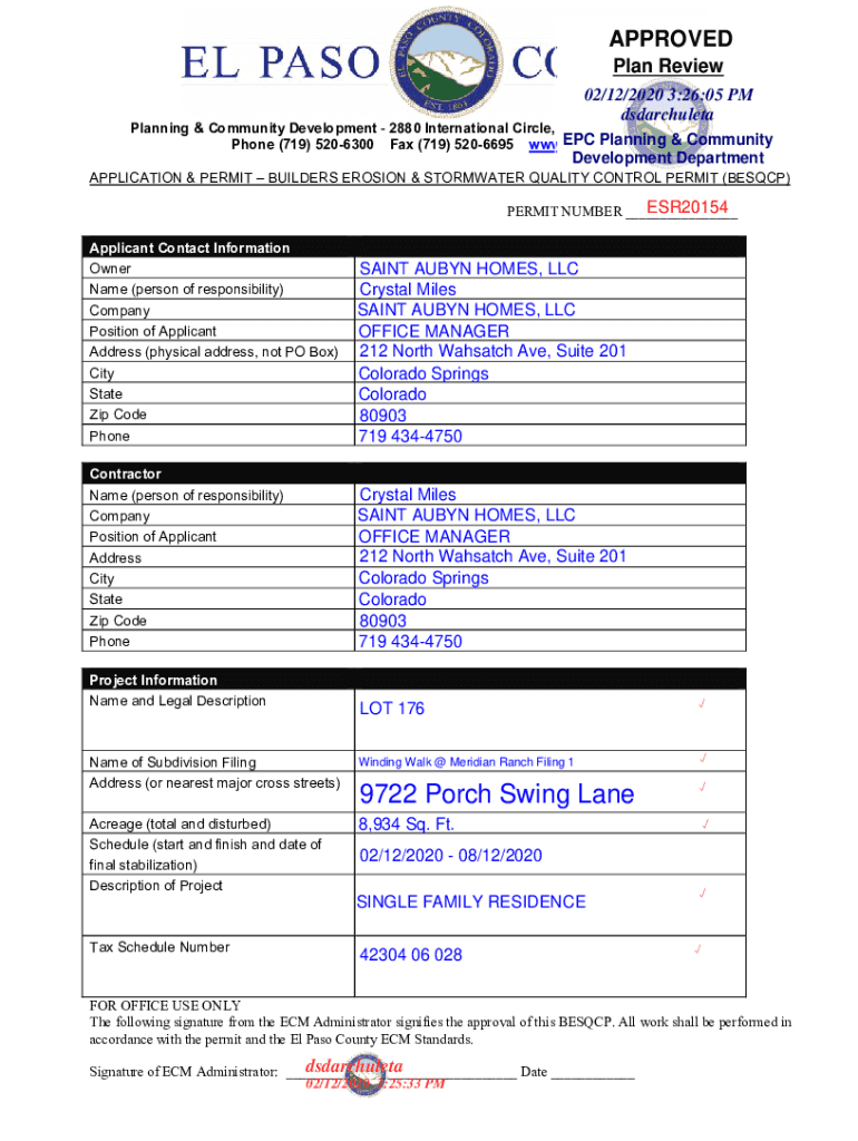 Fillable Online 9722 Porch Swing Lane - NET Fax Email Print - pdfFiller
