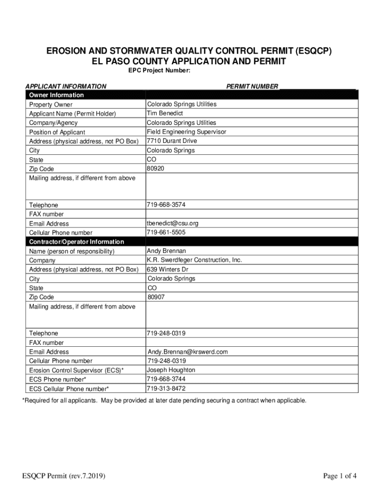 Fillable Online EPC Project Number: Fax Email Print - pdfFiller