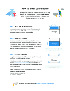 Fillable Online doodles.google.comintlenusDoodle for Google - Entry ...