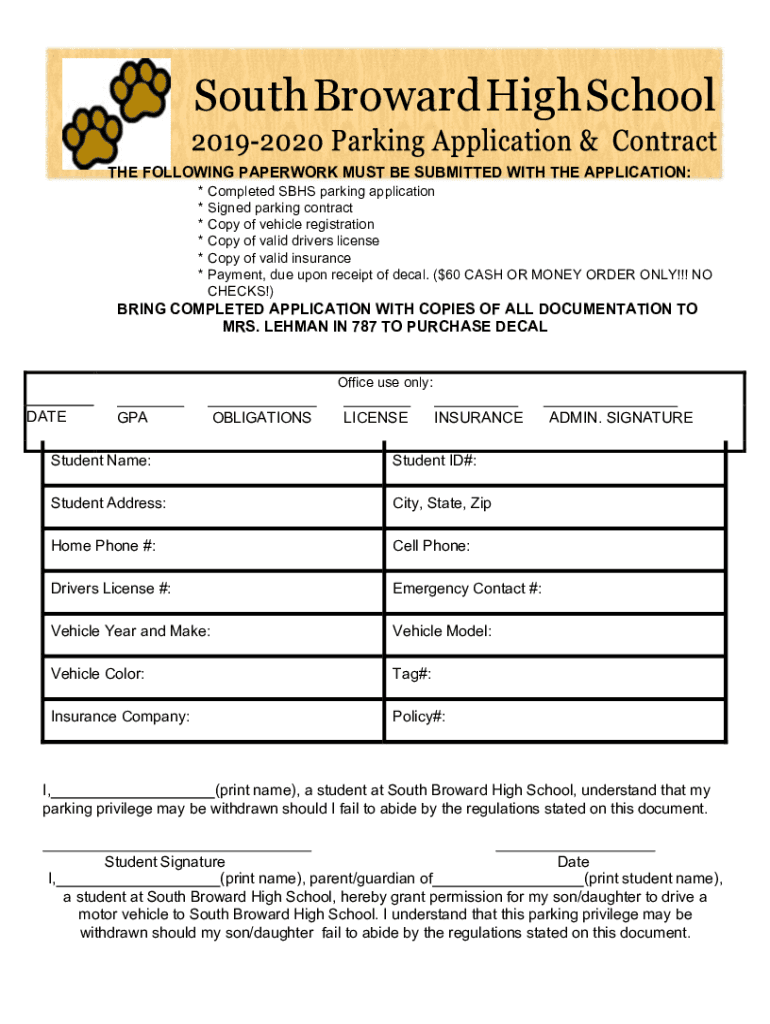 Fillable Online Admissions and Registration Forms - Broward College Fax ...