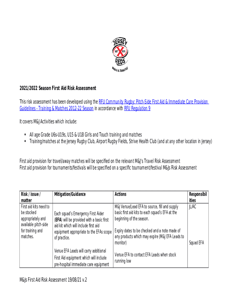 scsaonline.caimguploadsFirst Aid Risk Assessment - scsaonline.ca Doc ...