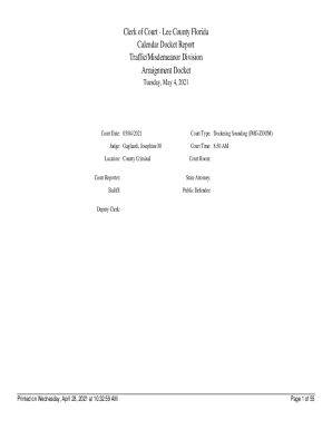 Fillable Online JUDGE GEOFFREY H. GENTILE CIRCUIT CIVIL DIVISION - CJIS ...