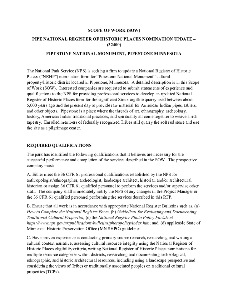 Fillable Online Sample Nominations - National Register of Historic ...