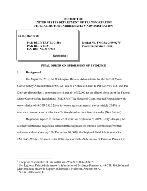 Fillable Online csa.fmcsa.dot.govsafetyplannerResourcesThe Motor ...