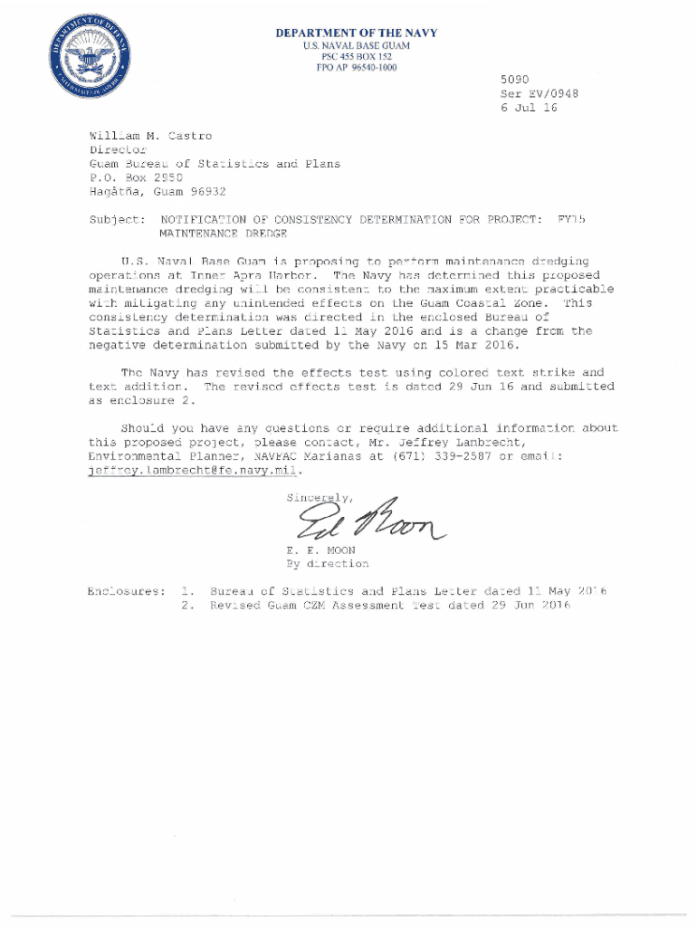 Fillable Online GUS040000: Department of the Navy, Naval Base Guam ...