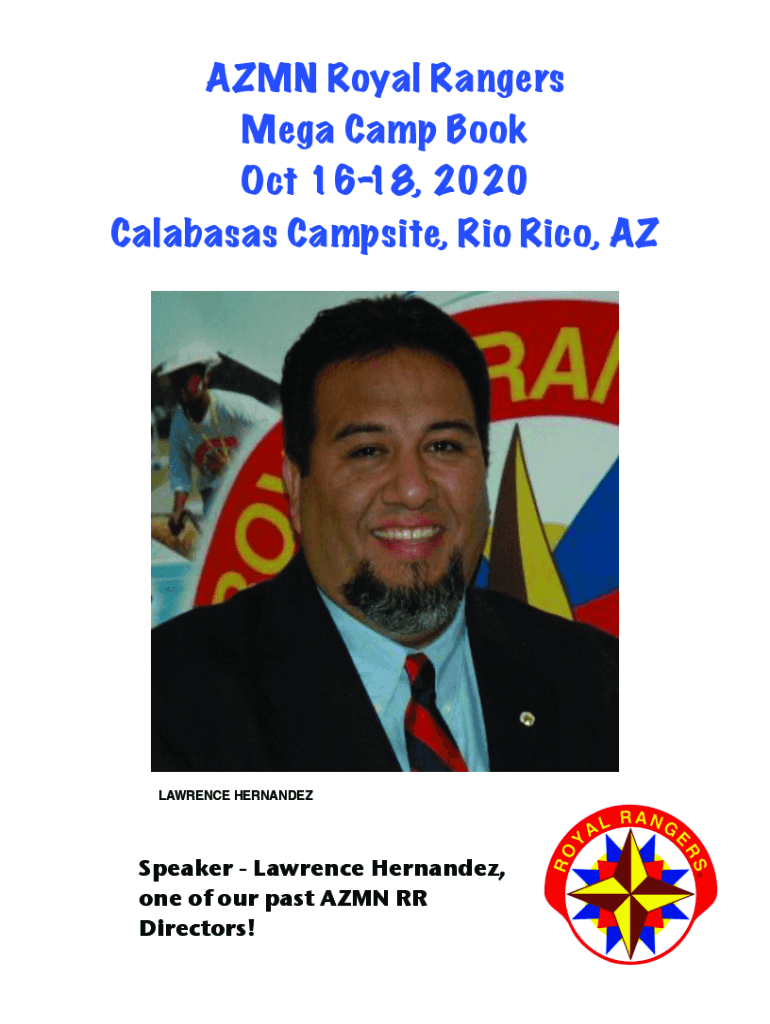 Fillable Online AZMN Royal Rangers Camp - Arizona District Royal ...