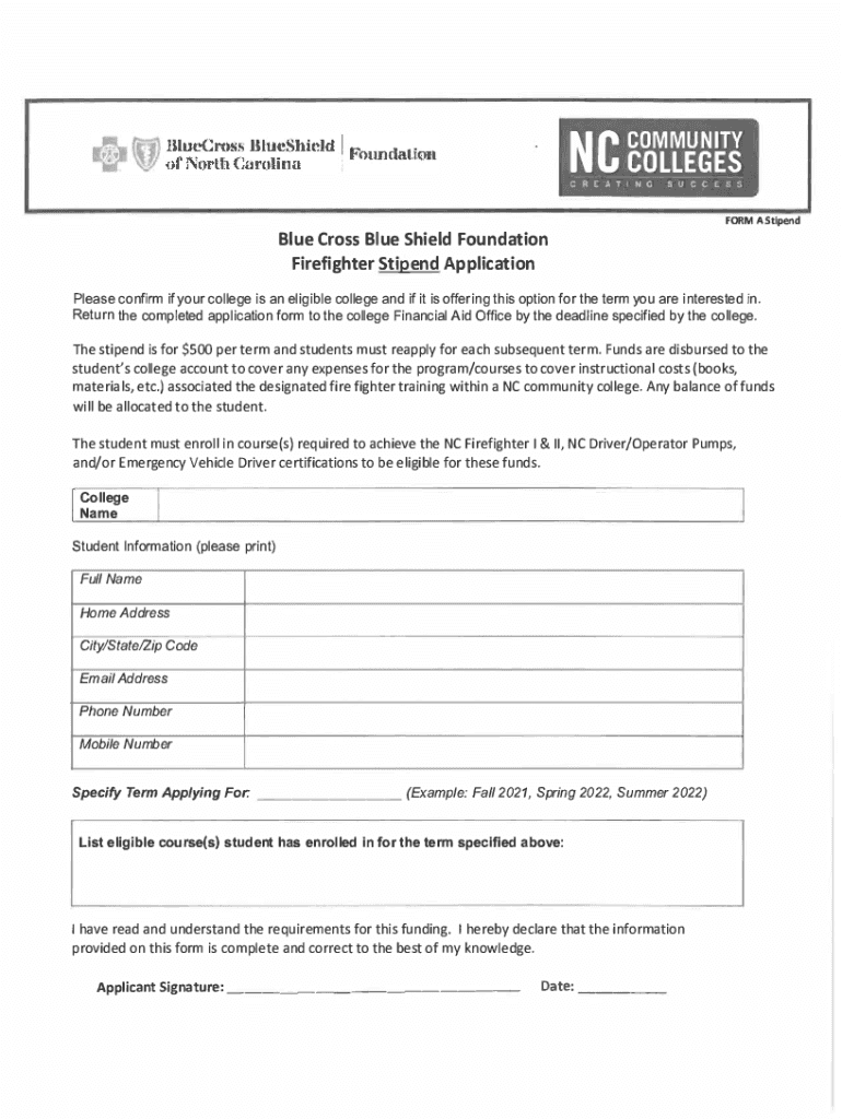 Fillable Online State of Blue - BCBSNC Foundation - Investing in Our ...