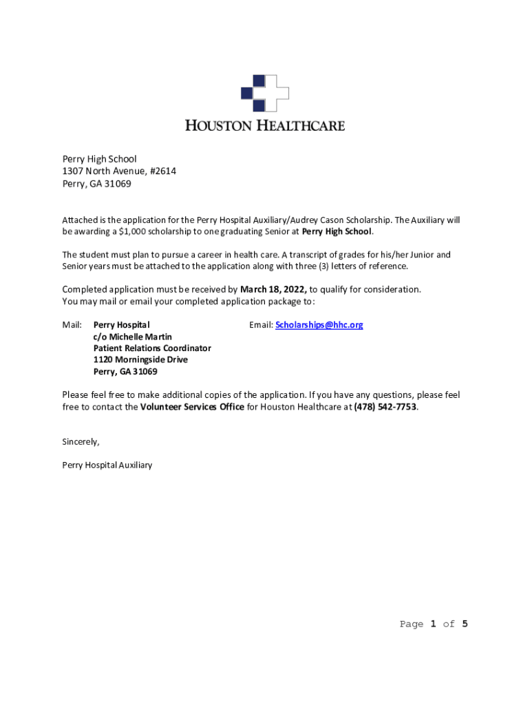 Fillable Online phs.hcbe.netPerry High Fax Email Print - pdfFiller