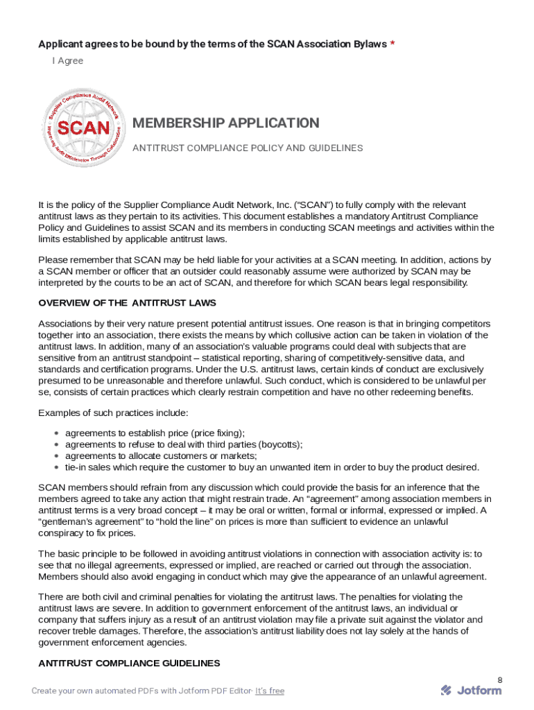 Fillable Online Our Members - Scan Association Fax Email Print - pdfFiller