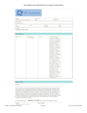 Fillable Online IMR Test LabsSingapore Pte LtdAAISSingaporeIMR Test ...