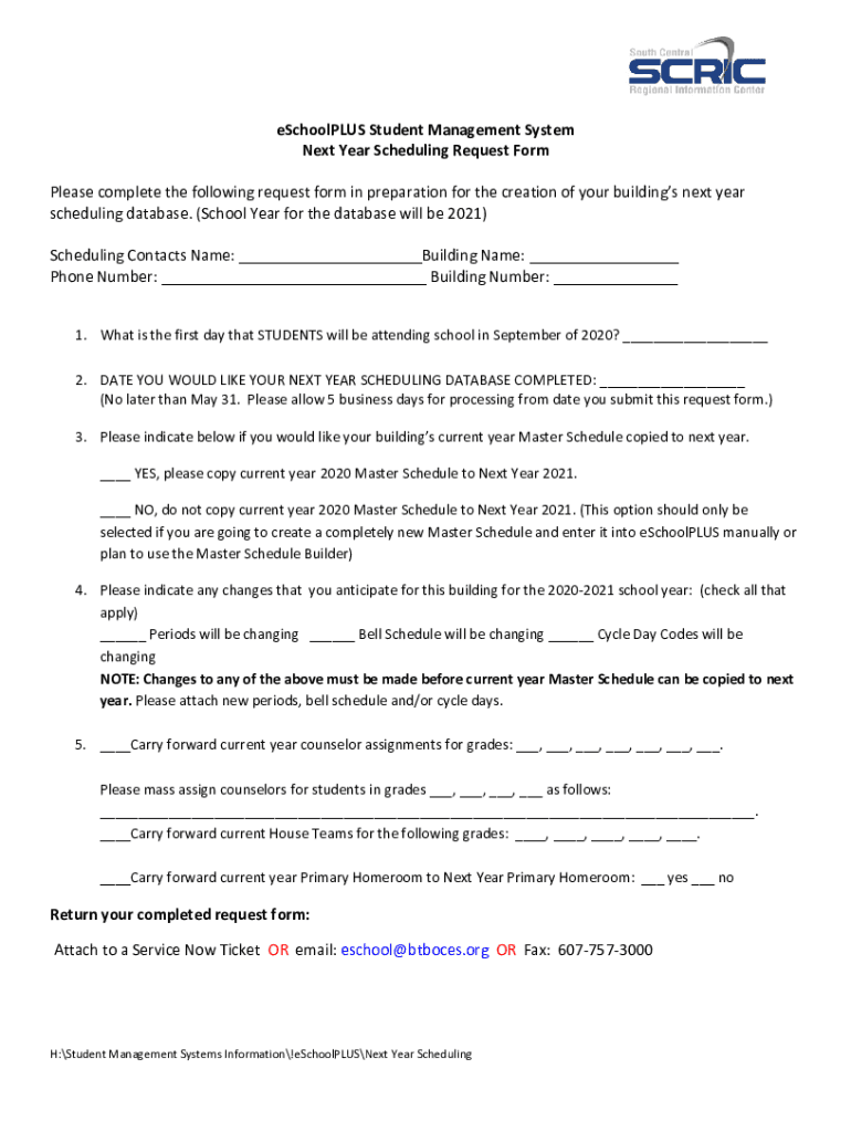 Fillable Online help.powerschool.comt5eSchoolPlus-AdditionaleSchoolPlus TSG Request Forms ...