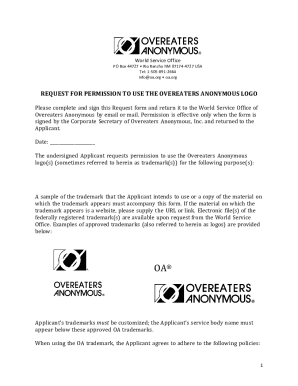 Fillable Online How to Submit Your Request for Permission to use the OA ...