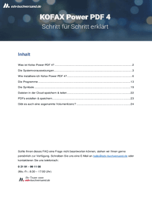 Fillable Online Kofax Power PDF 4 Arrives: The Latest Edition of Power ...