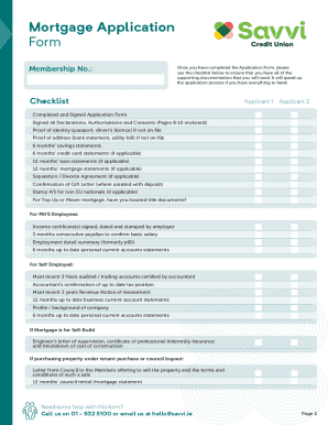 Fillable Online FREE 10+ Sample Mortgage Application Forms in MS ...