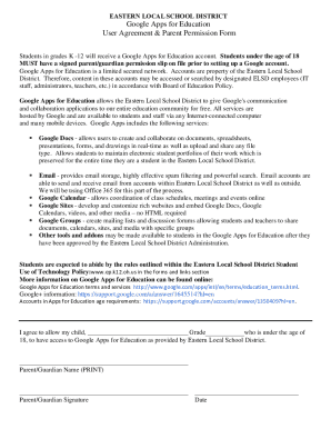 Fillable Online Fillable TECHNOLOGY USER AGREEMENT and PARENT ...