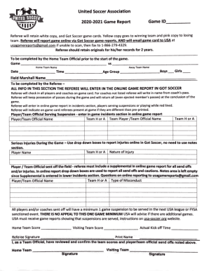 Fillable Online USA-Soccer.orgRefereeReferee Program Overview - U.S ...