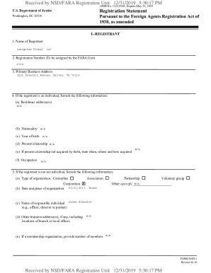 Fillable Online efile.fara.govdocs6162-Short-Form-20191213-30Received ...