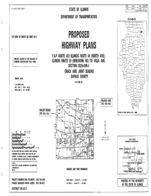 Fillable Online apps.dot.illinois.goveplandesenvST AND ARD NO ...