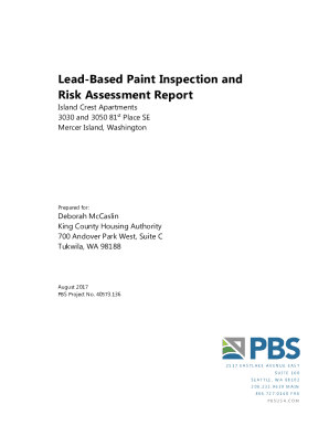Fillable Online deq.nd.govpublicationsWMLead-based Paint Inspection and ...
