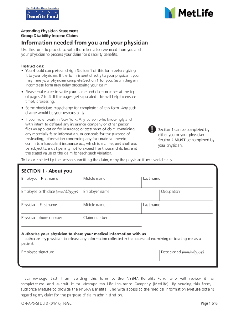 Fillable Online daglawteam.comattending-physician-statementWhat Is An Attending Physician ...