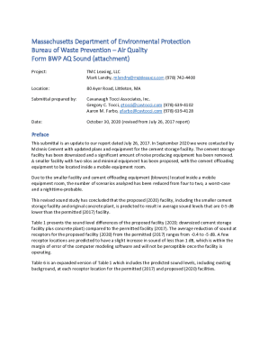 Fillable Online Air Quality Form BWP AQ Sound (attachment) - Littleton ...