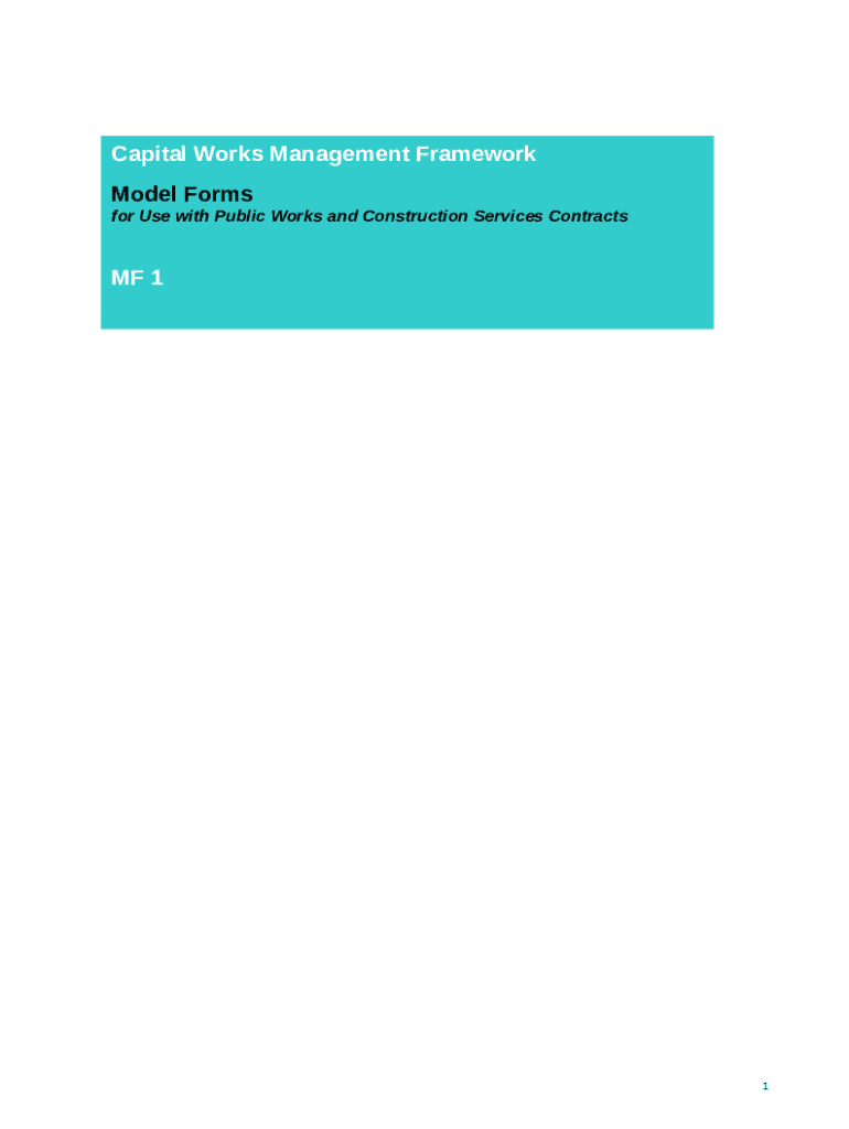Model sConstruction Procurement ReThe IET Shop - Model of Contract MF/1 ... Model sConstruction Procurement ReThe IET Shop - Model of Contract MF/1 ...