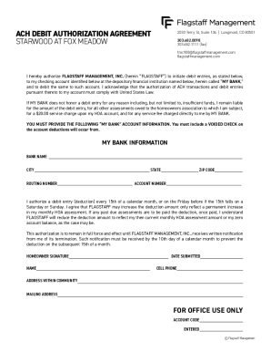 Fillable Online AUTHORIZATION AGREEMENT - AUTOMATIC DRAFT PAYMENTS Fax Email Print - pdfFiller