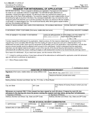 Fillable Online Form SSA-521 Download Fillable PDF or Fill Online ...