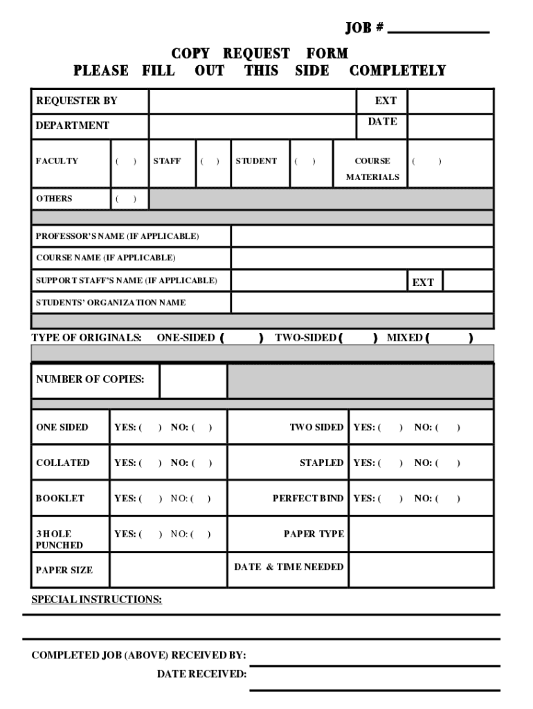 Fillable Online Job Posting Request Form TemplateJotform Fax Email ...