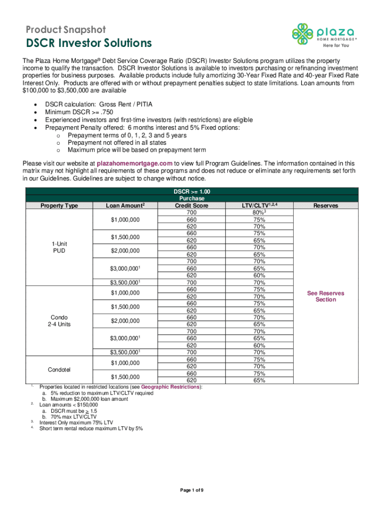 Fillable Online Debt Service Coverage Ratio - Guide on How to Calculate ...