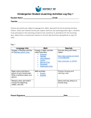 Fillable Online 100 remote learning activities, templates and tutorials ...