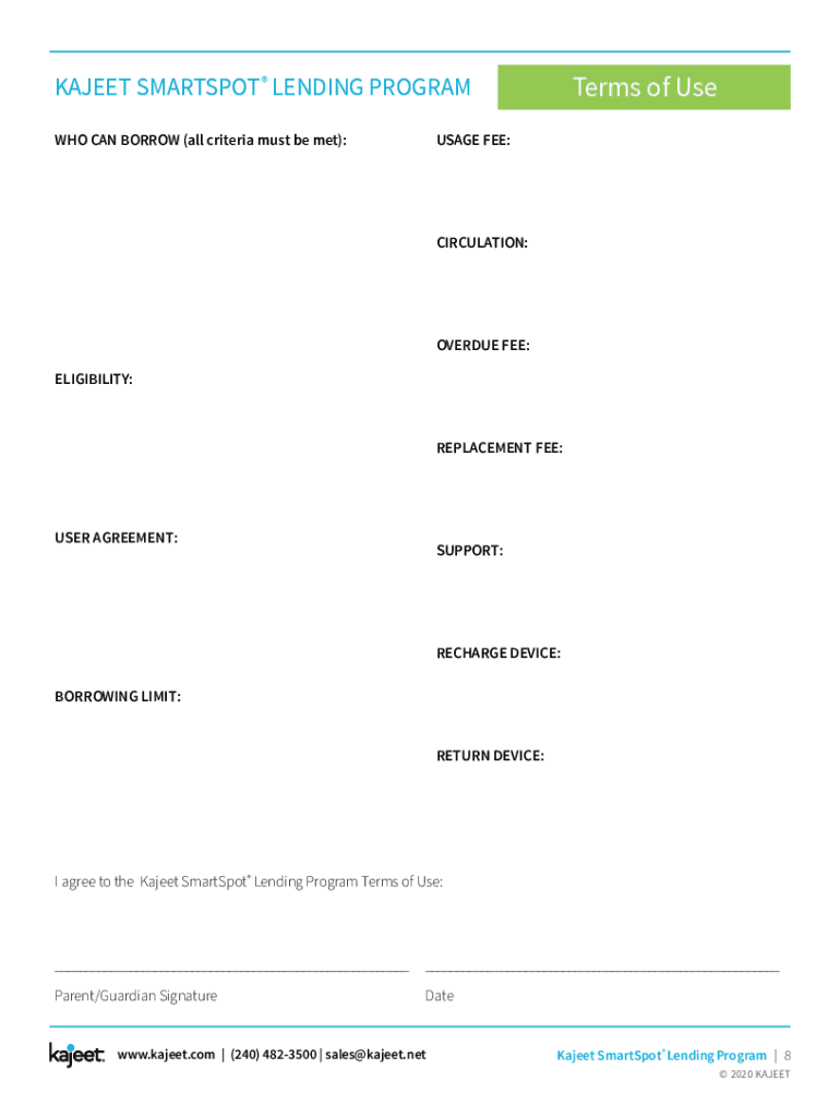 Fillable Online Kajeet SmartSpot 800 4G LTE Quick Start Guide - Lake ...