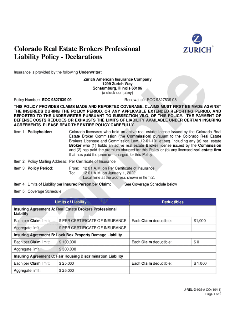 Fillable Online dre.colorado.govbrokersBroker ProgramDivision of Real ...