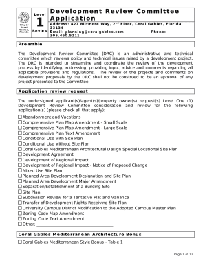 City of Coral Gables Development Services Department Doc Template ...