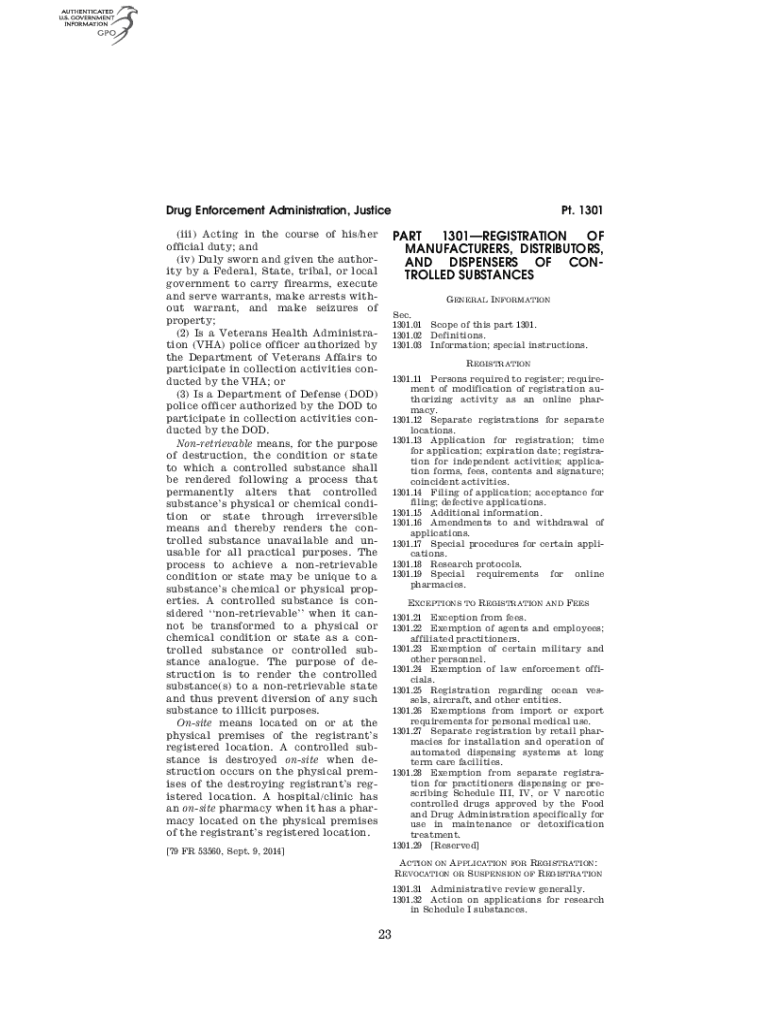 Fillable Online eCFR :: HomeCode of Federal Regulations - Title 21 ...